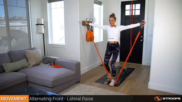 Alternating Front And Lateral Raises