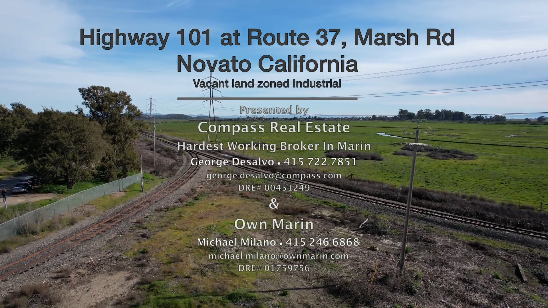 101 at Route 37 Marsh Rd Exit, Novato CA • Video Tour.mov on Vimeo