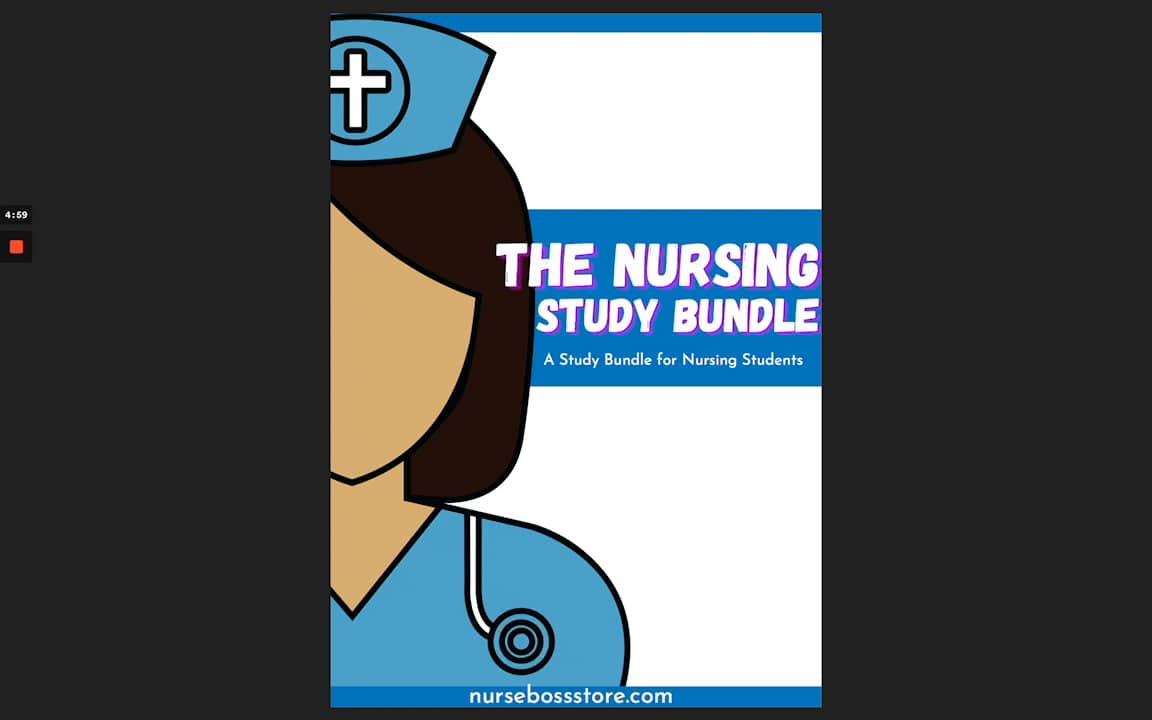 NurseBoss Store Study guides on Vimeo