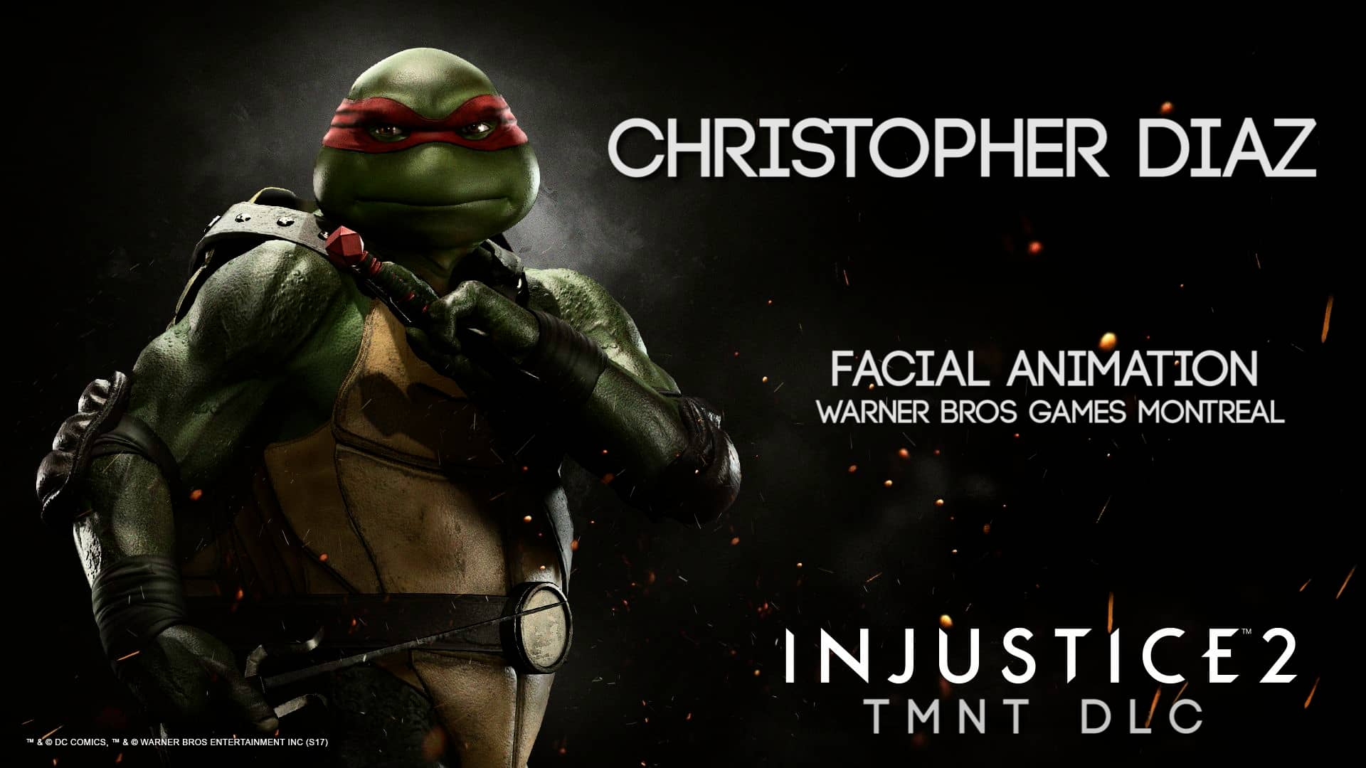 Injustice 2: TMNT DLC - Raphael facial animation on Vimeo