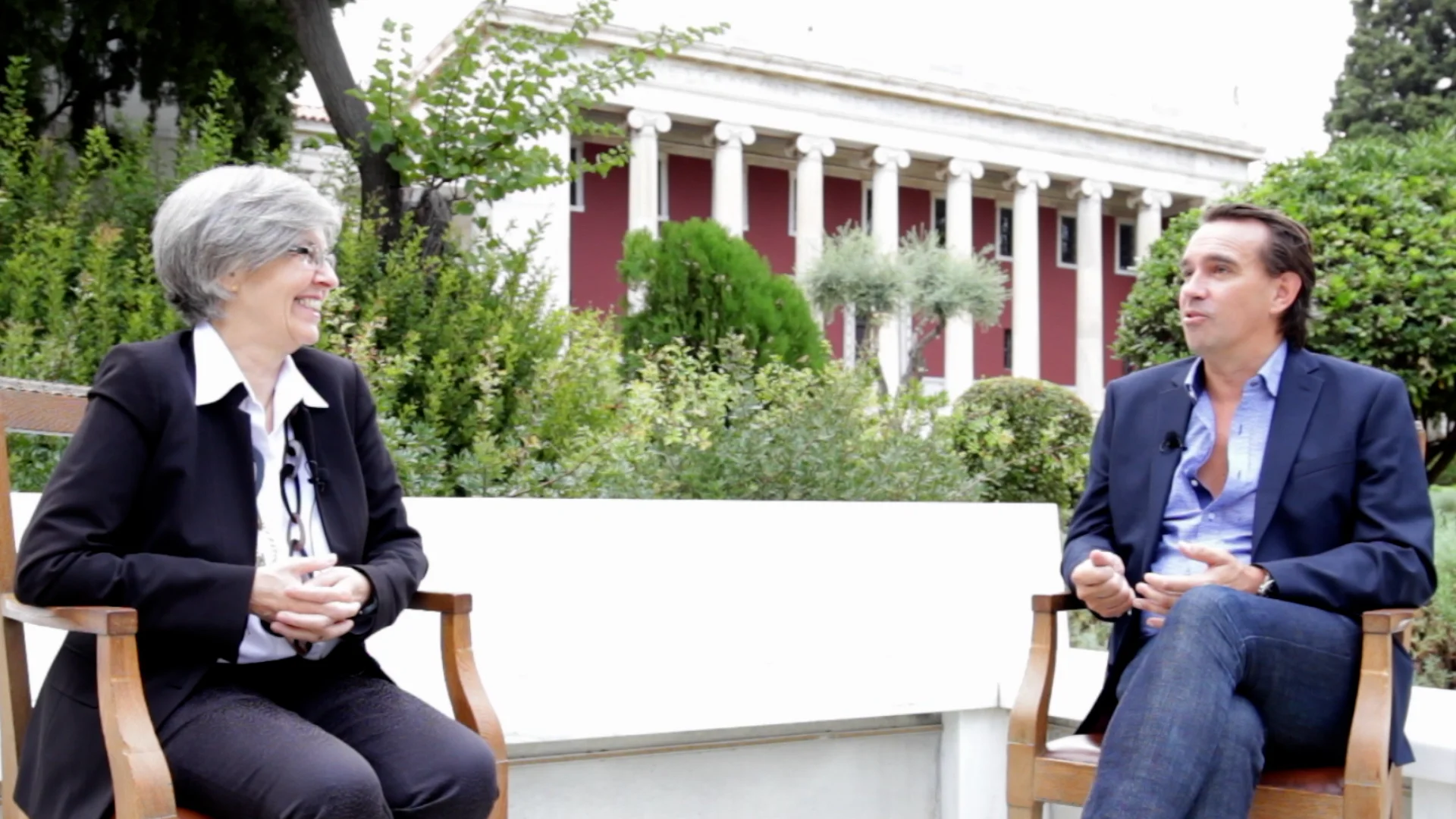 Dr. Maria Georgopoulou’s Interview with Dr. Peter Frankopan on Vimeo