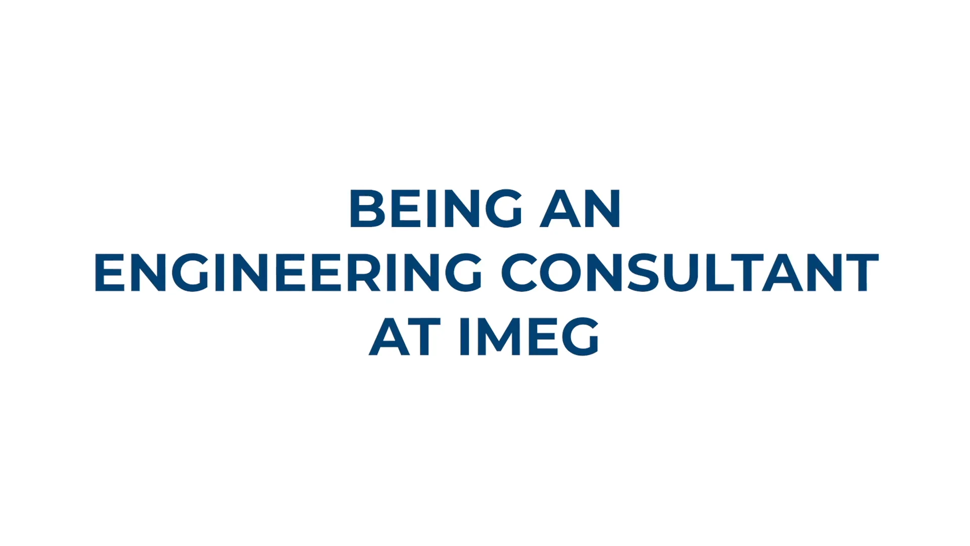 Being an engineering consultant at IMEG on Vimeo