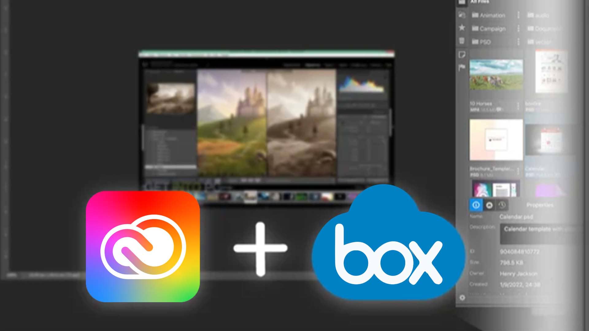Content Cloud Plugin for Adobe Creative Cloud (Box.com) on Vimeo