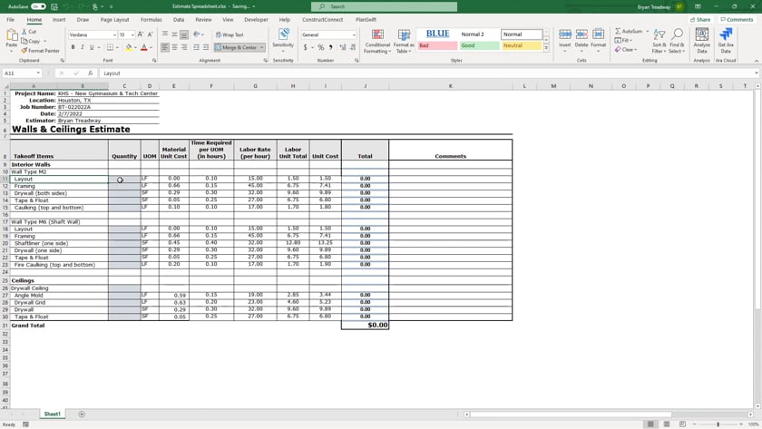 Price Using Excel - On Center Software