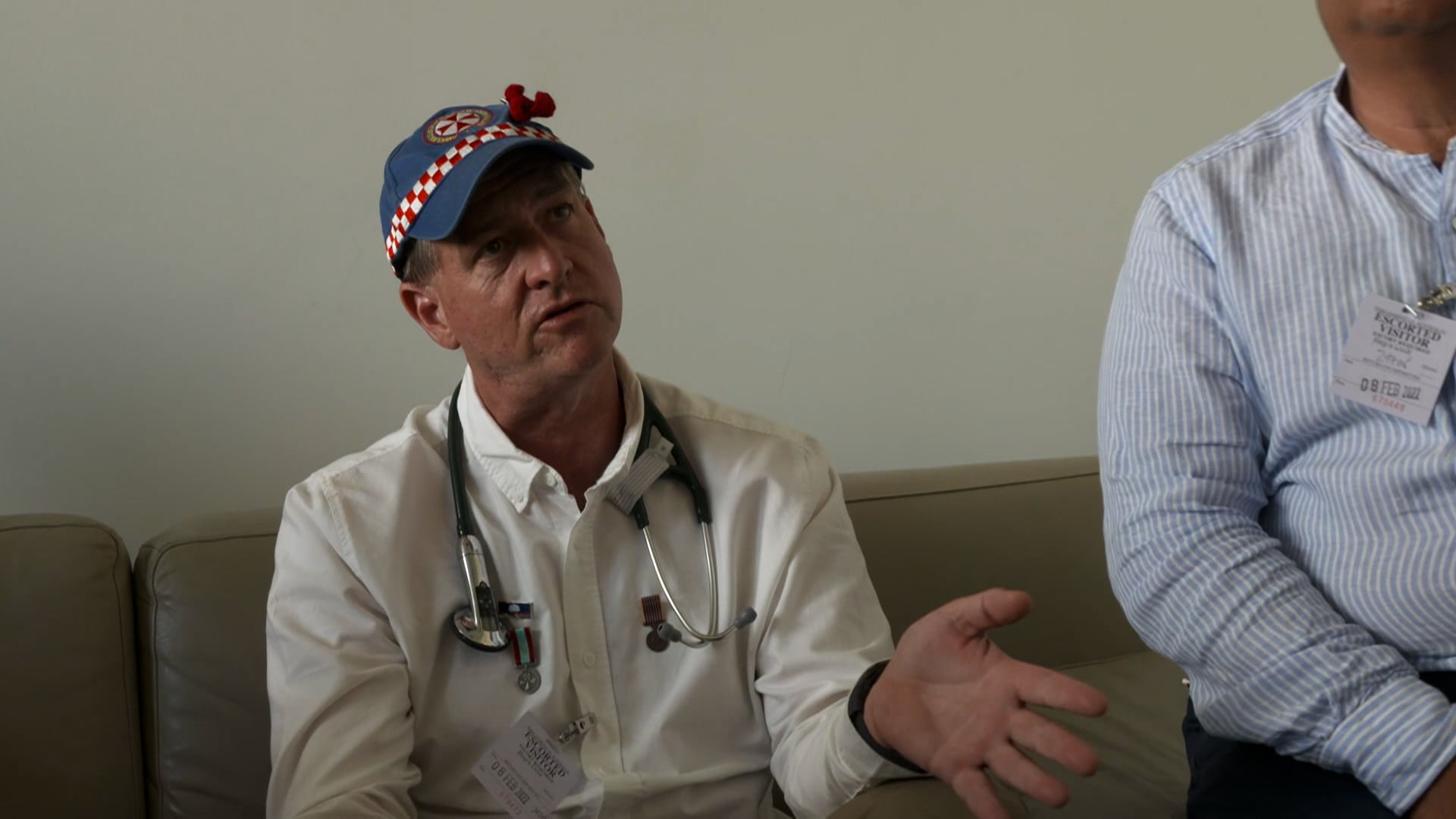 John Larter answers media questions in Parliament .mov on Vimeo