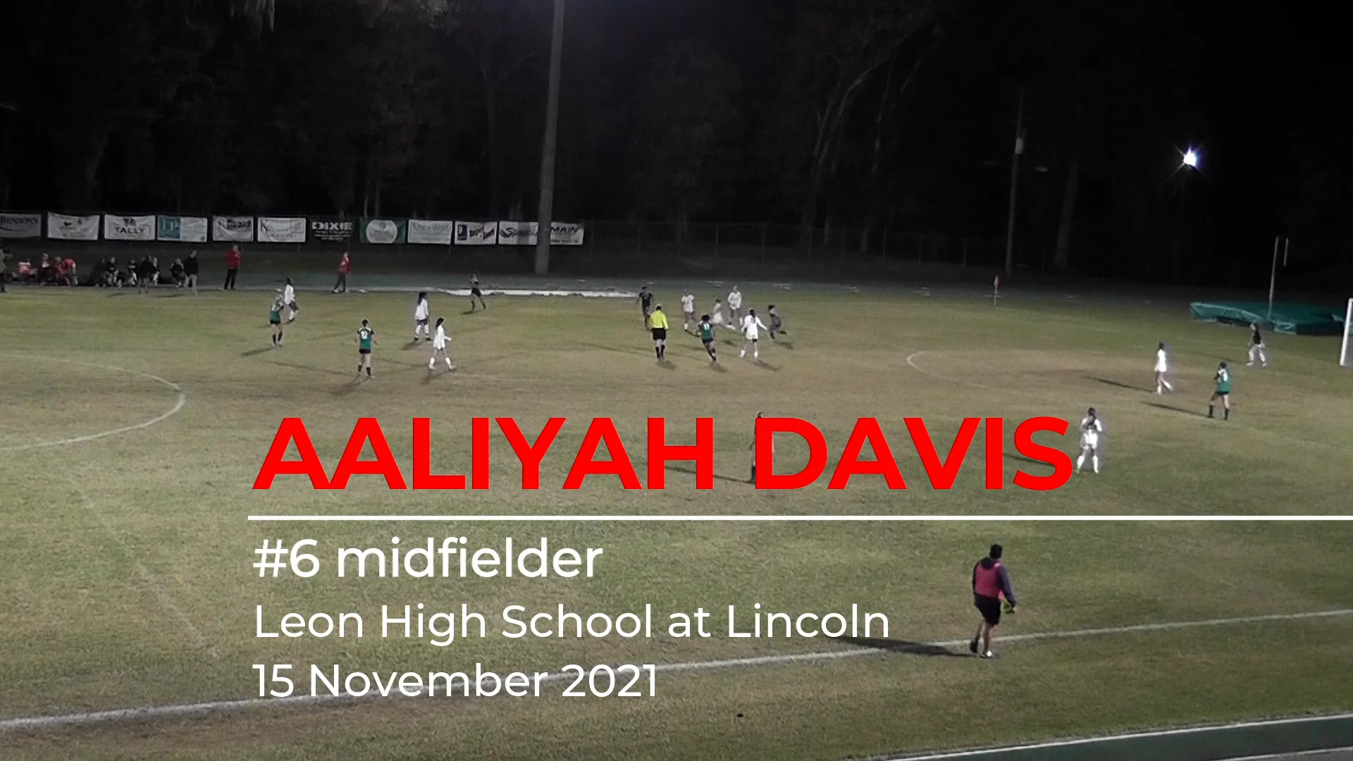 Aaliyah Davis #6 | Leon at Lincoln | 15 November 2021 | 1GF 1A on Vimeo
