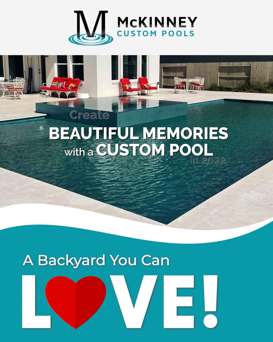 LOVE Your Backyard with a Custom Pool, McKinney Custom Pools on Vimeo
