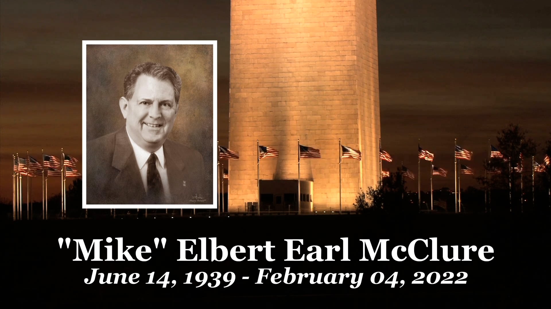 "Mike" Elbert Earl McClure - Morgan & Nay Mike McClure on Vimeo