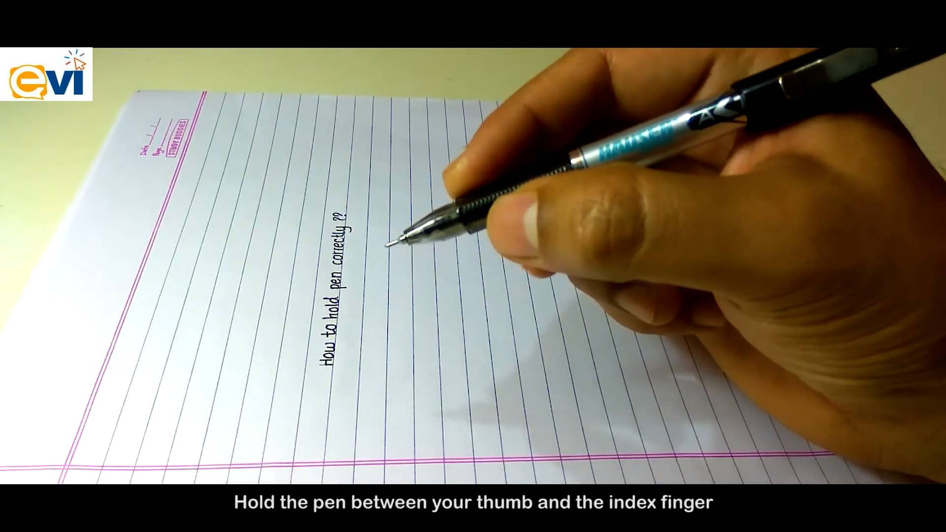 HD1 expln ok How to hold pen for neat handwriting Best way to hold a ...