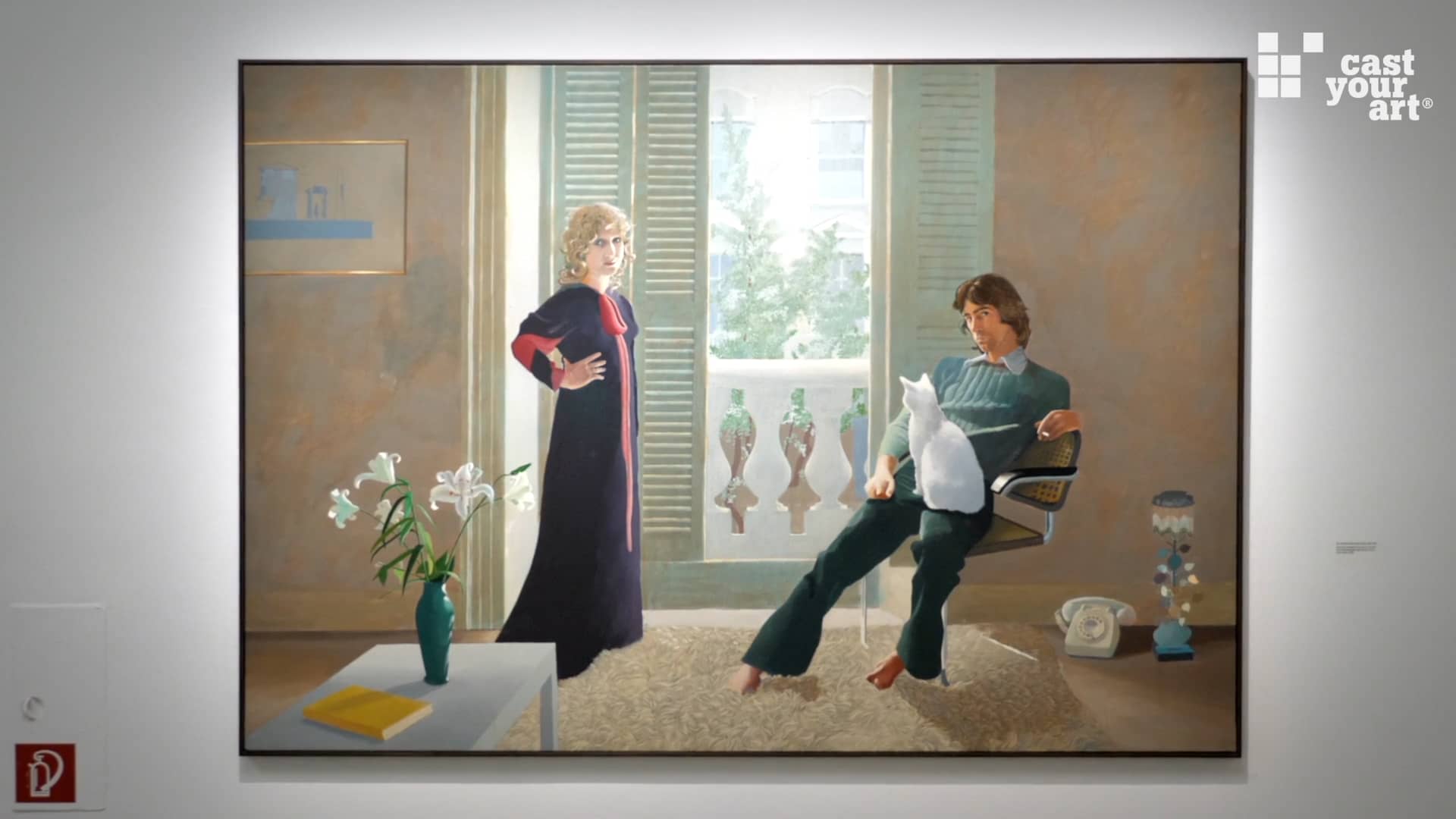 DAVID HOCKNEY. Porträts im Bank Austria Kunstforum Wien on Vimeo