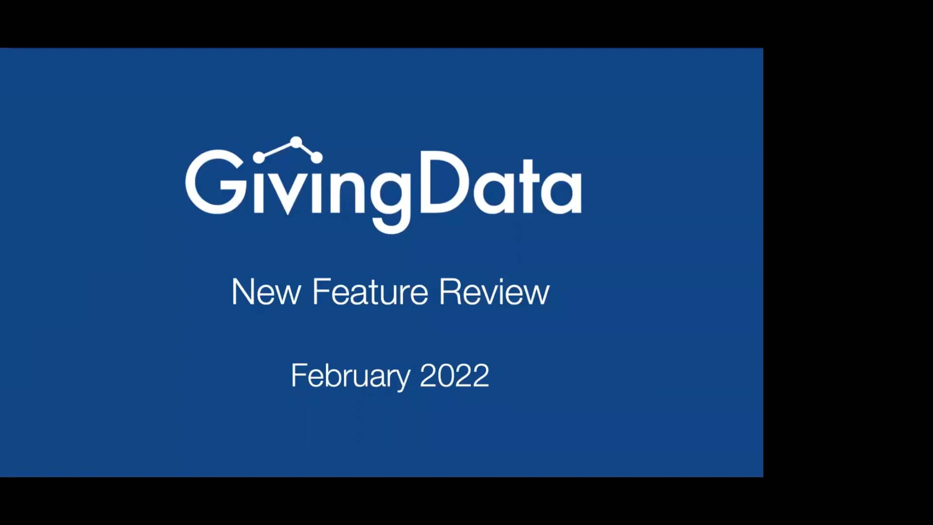 GivingData New Feature Review: In-App Email, Personalized Dashboards ...