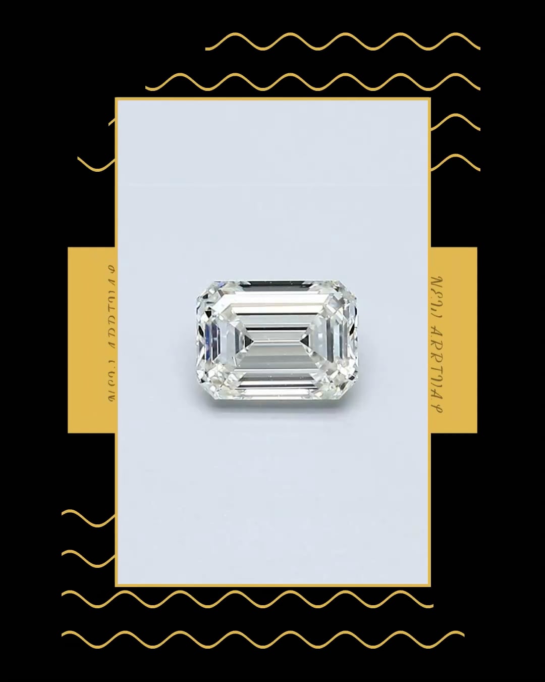 Emerald cut is a perfect choice for Wedding bands wraps and guards ...