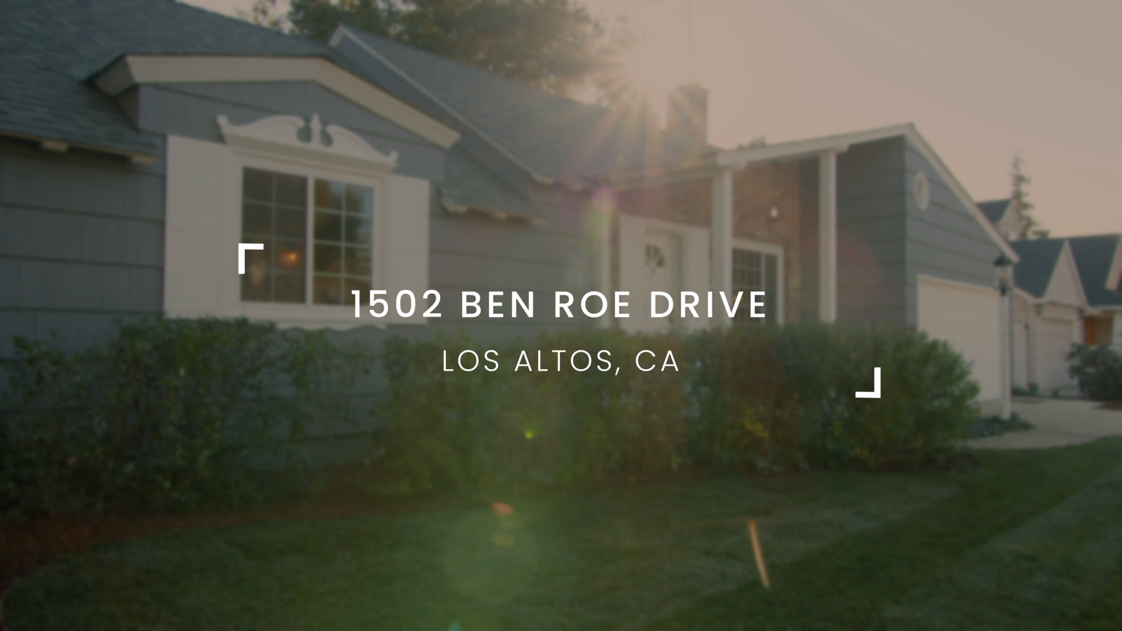 1502 Ben Roe Dr, Los Altos, CA | Marc Roos | Sereno on Vimeo
