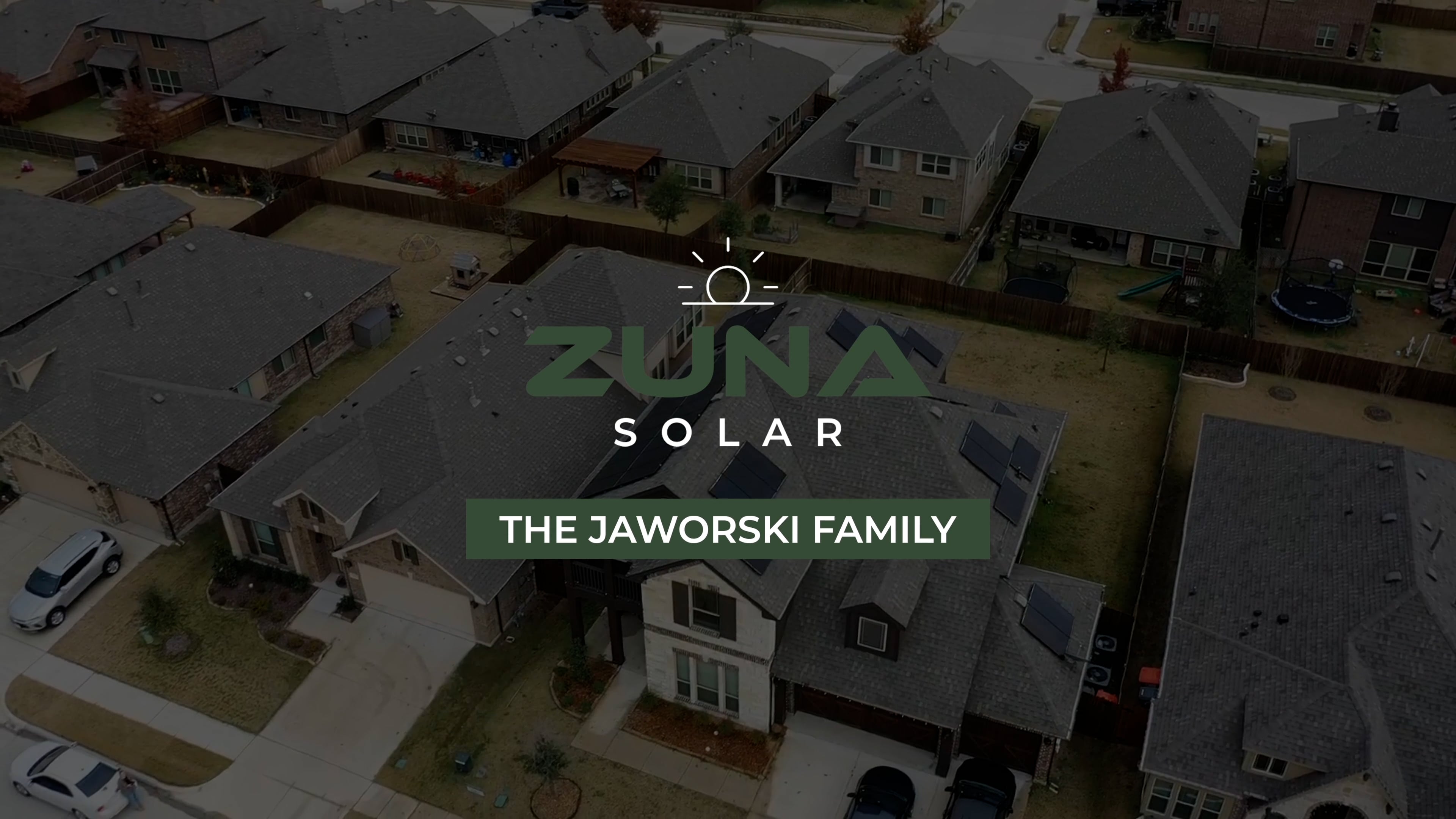 THE JAWORSKI FAMILY | ZUNA SOLAR on Vimeo
