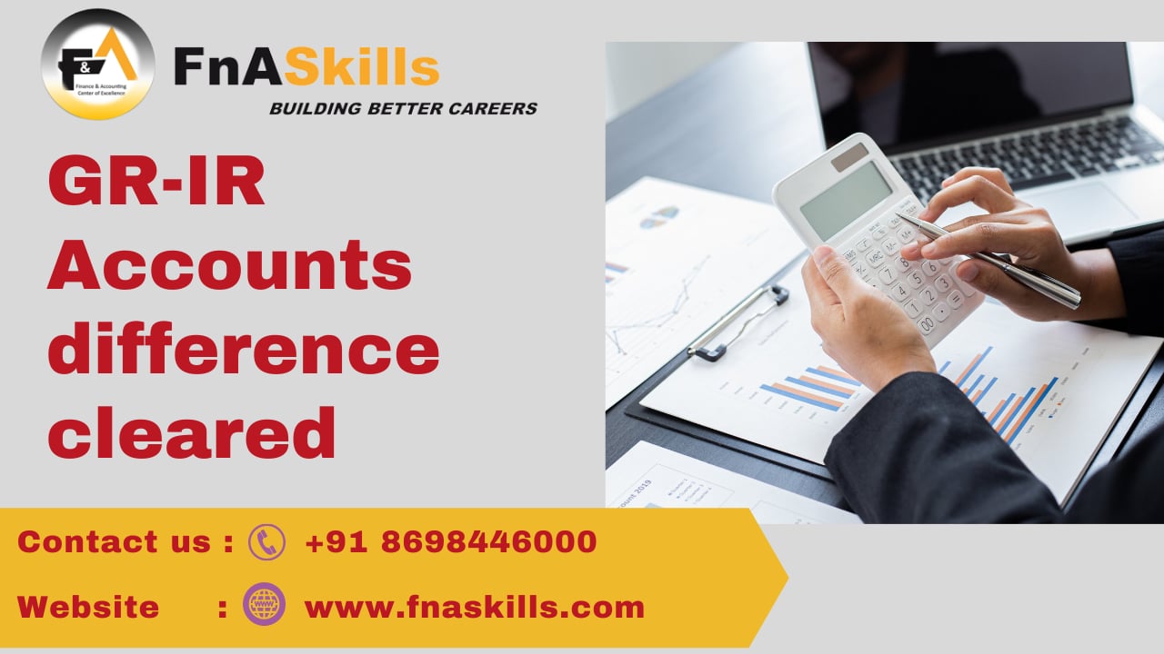 GR IR Accounts difference cleared on Vimeo