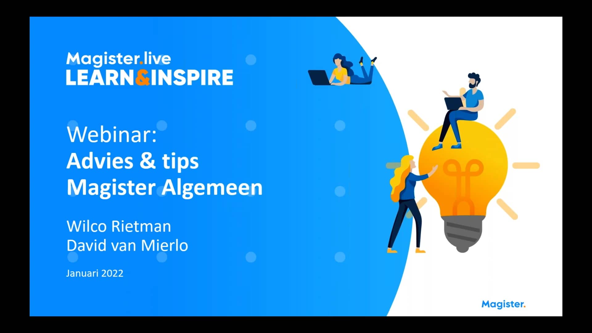 Magister Live - Tips & Advies Magister Desktop on Vimeo