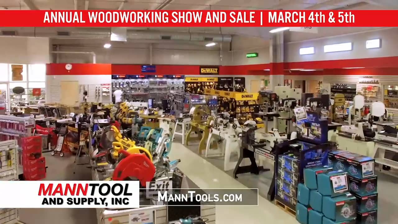 Mann Tool 2022 Woodworking Event on Vimeo