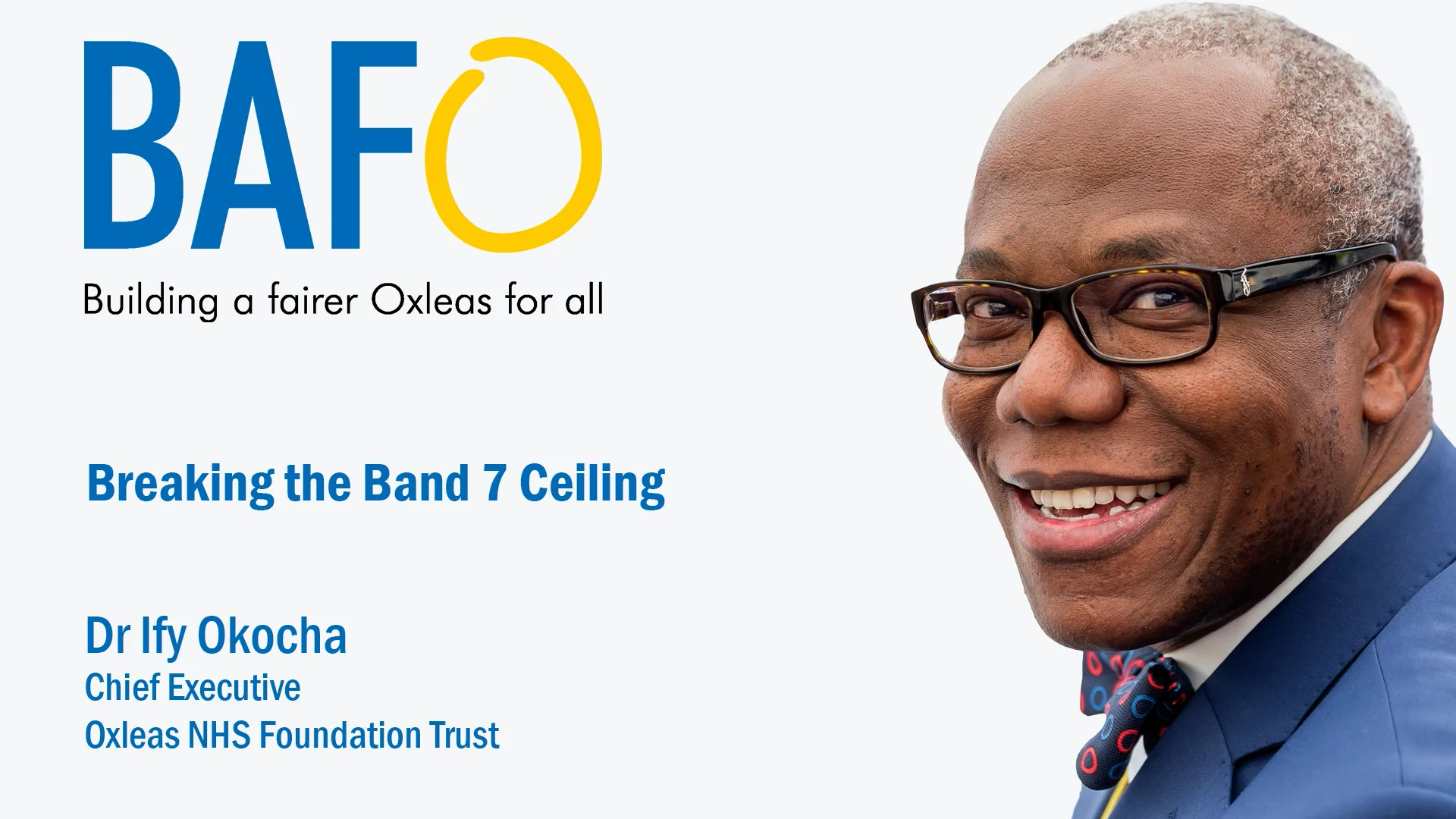 Breaking the Band 7 Ceiling: Dr Ify Okocha on Vimeo