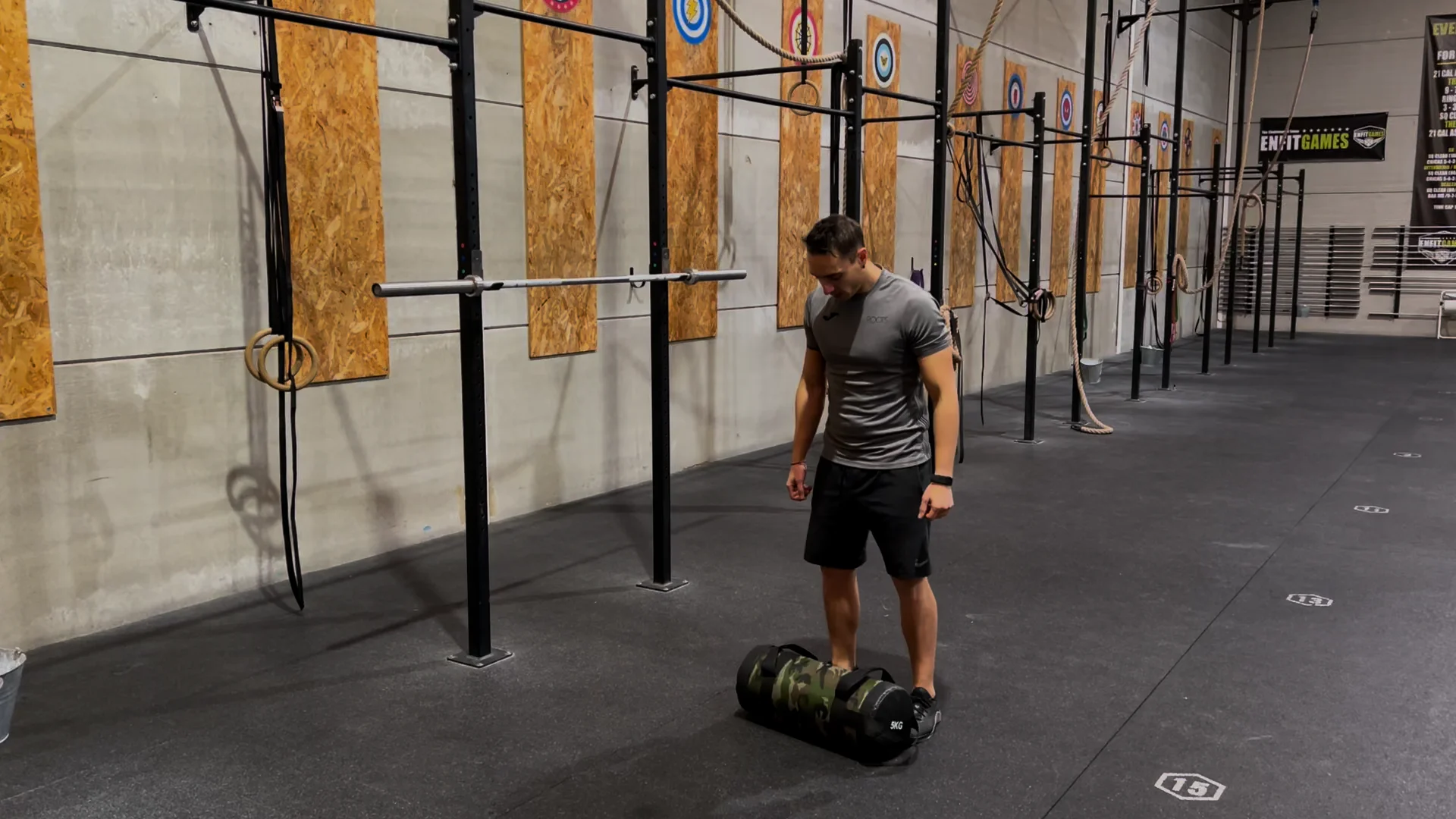 Sandbag Back Squat on Vimeo