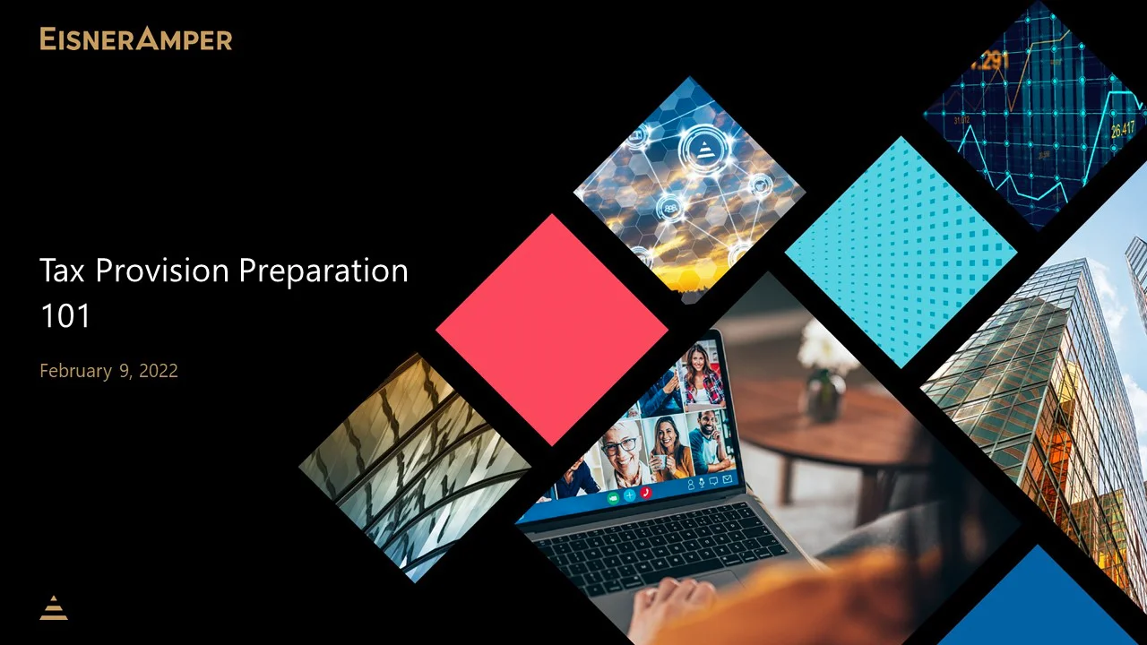 Tax Provision Preparation 101 on Vimeo