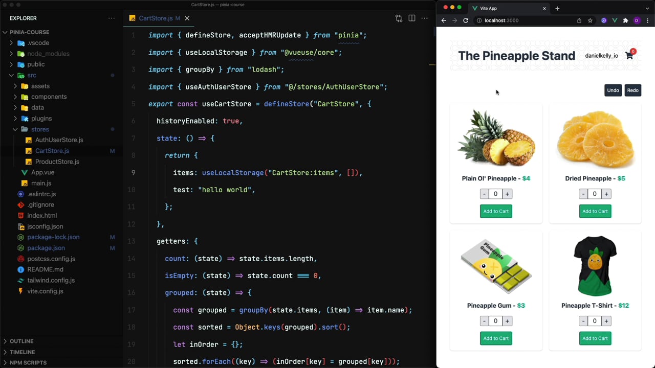 Use Composables in the Pinia State - A Vue.js Lesson From our... Use Composables in the Pinia State - A Vue.js Lesson From our...