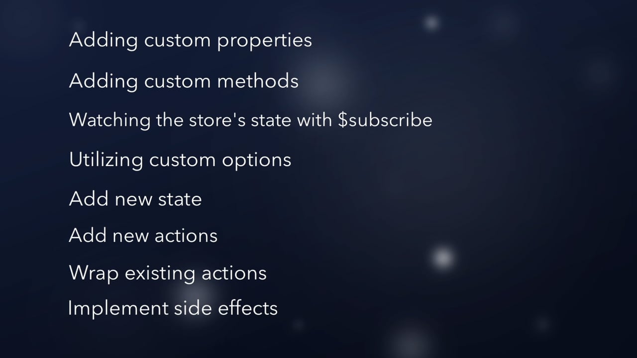 Pinia Plugins - A Vue.js Lesson From our Vue.js Course: Pinia: The... Pinia Plugins - A Vue.js Lesson From our Vue.js Course: Pinia: The...