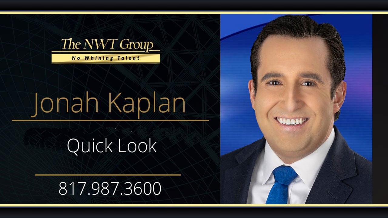 Jonah Kaplan: WCCO Investigative Reporter | Minneapolis, MN | nwtgroup.com