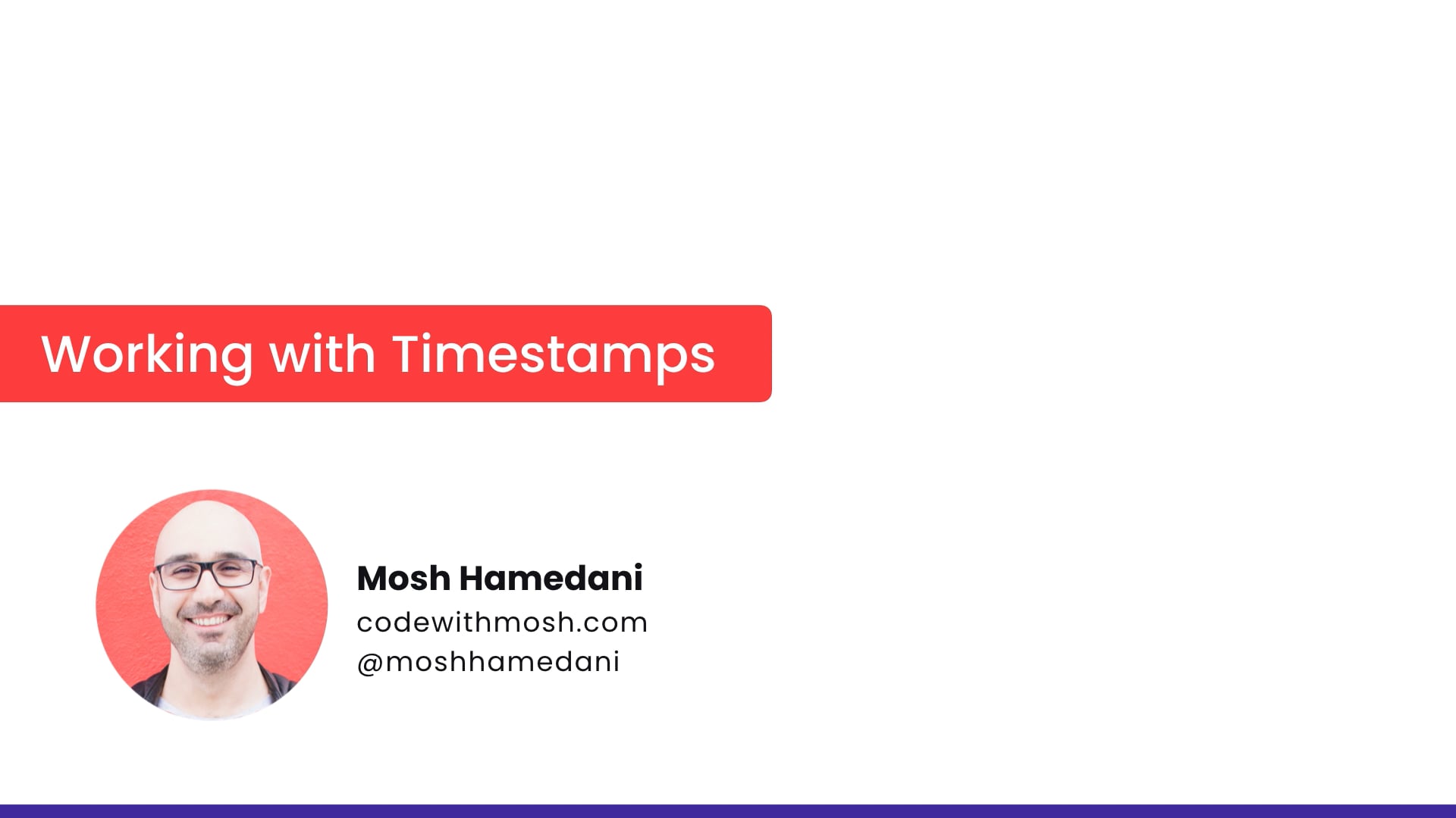 Python: 7.9. Working with Timestamps on Vimeo