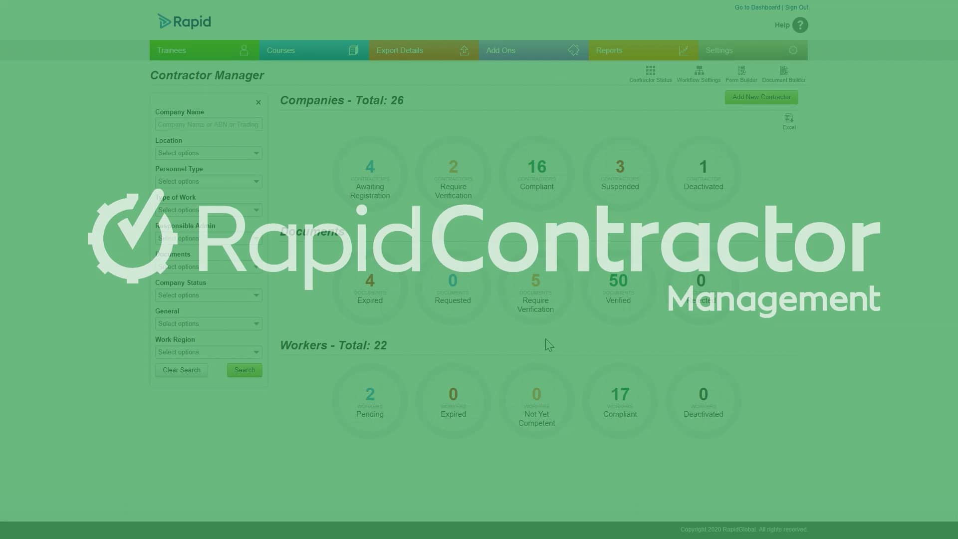 Rapid Contractor Management Explainer Video on Vimeo
