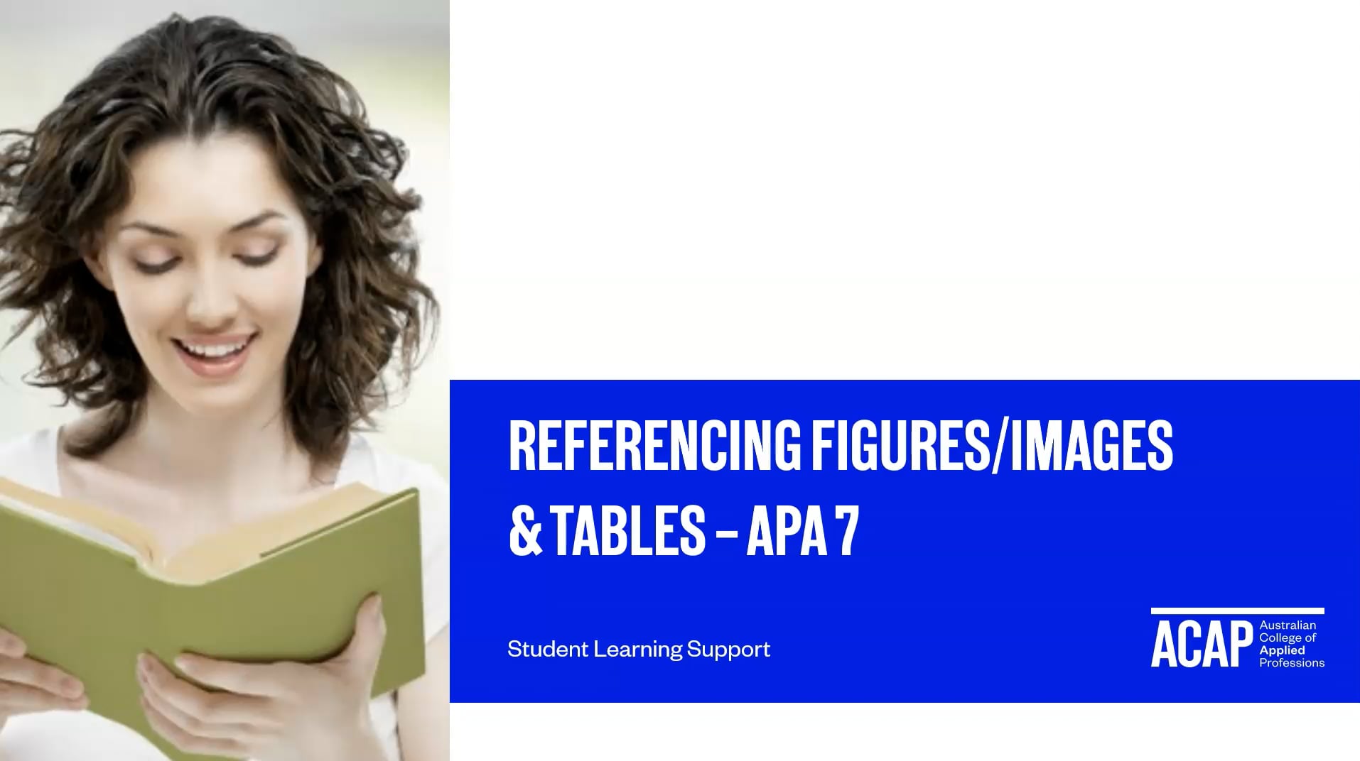 Referencing Figures Images & Tables - APA 7