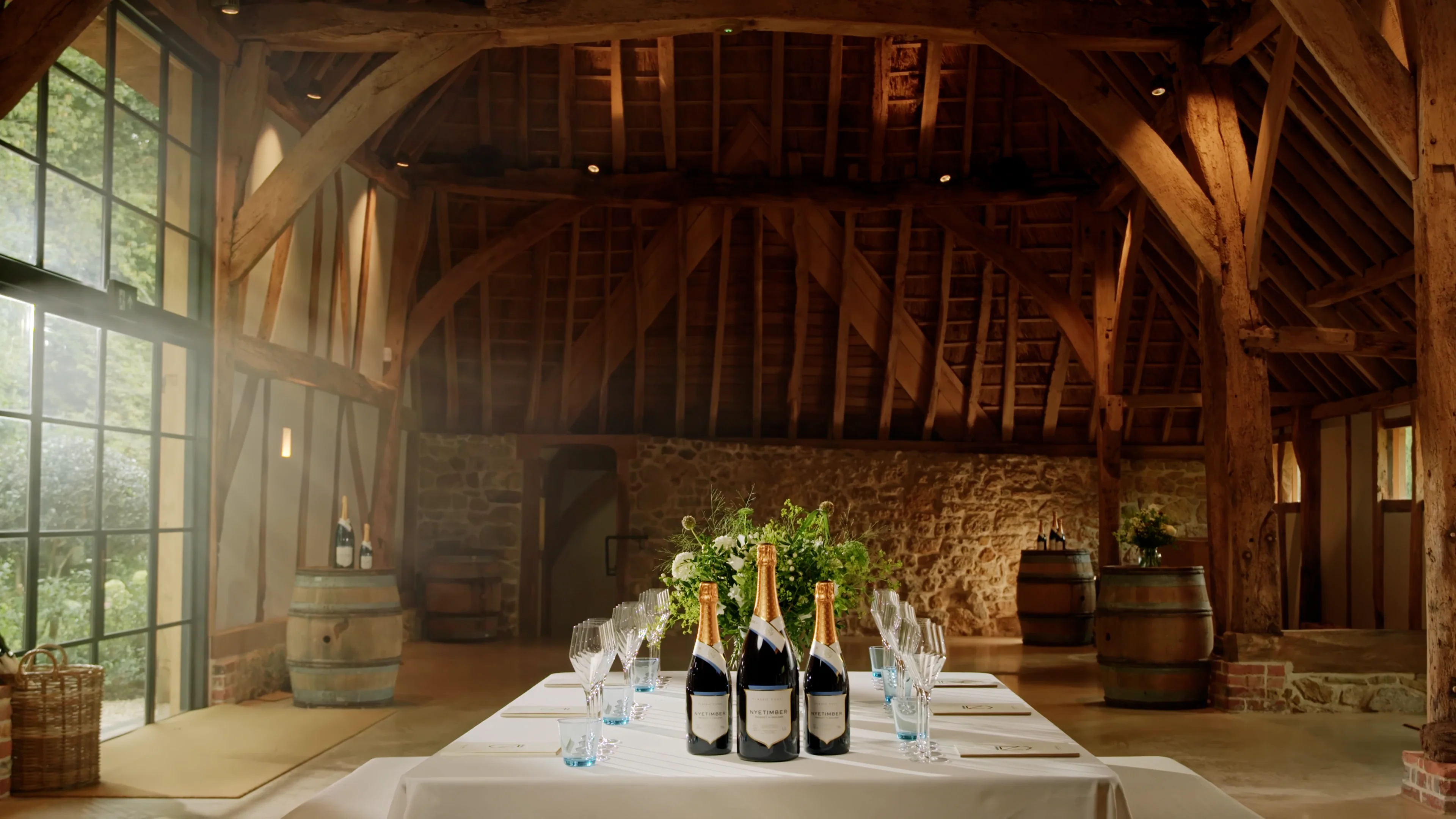 Nyetimber Medieval Barn on Vimeo
