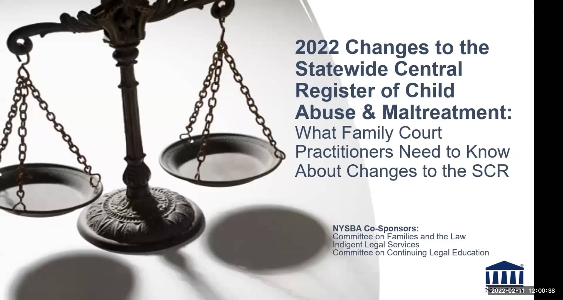 2022 Changes to the Statewide Central Register of Child Abuse ...