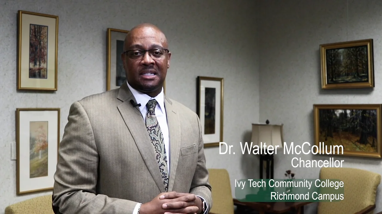 Dr. Walter McCollum, Chancellor | Ivy Tech Community College Richmond ...