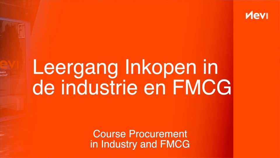 Procurement Program for Industry and FMCG | Training | Nevi