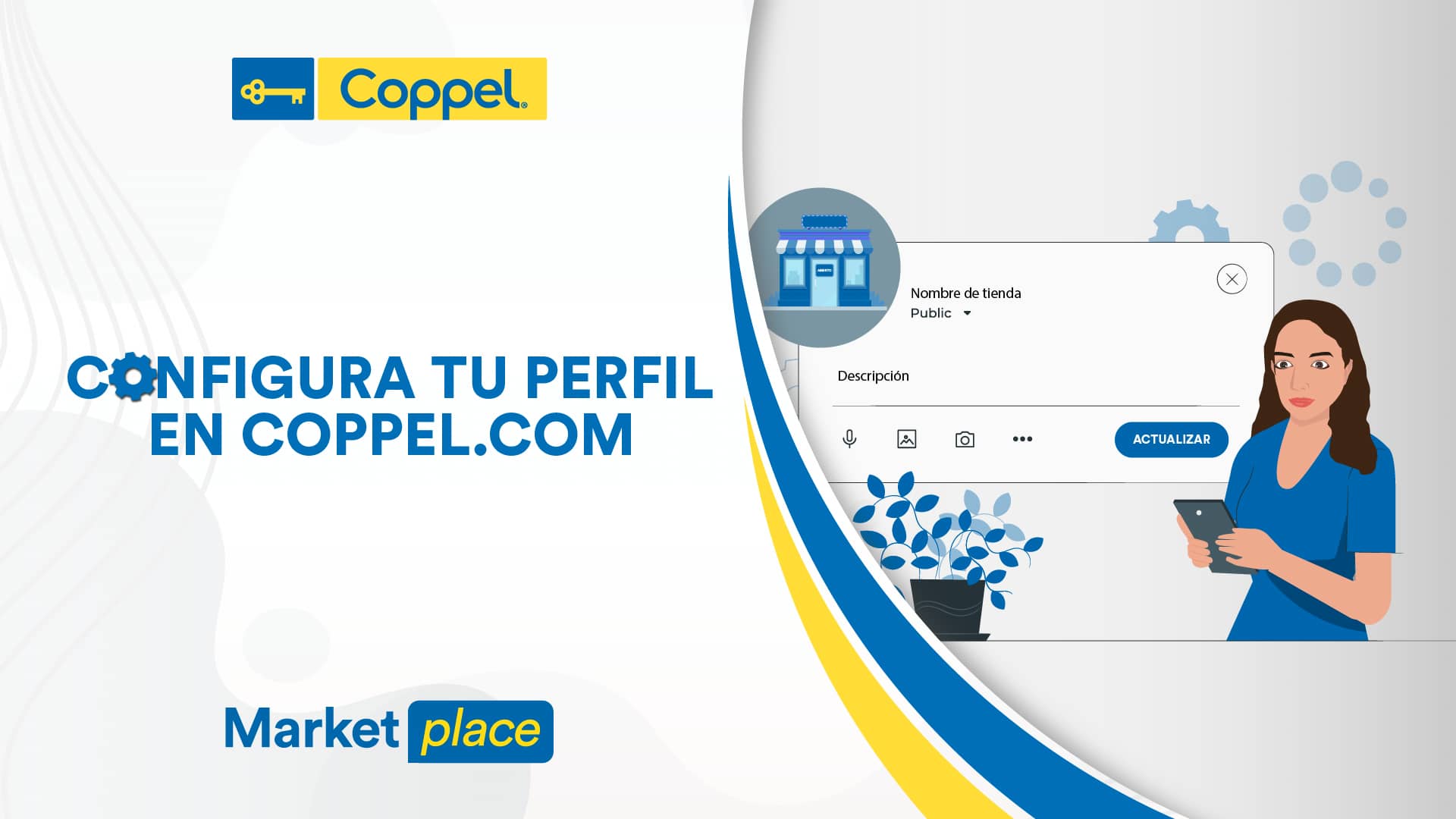 Configura el perfil de tu tienda on Vimeo