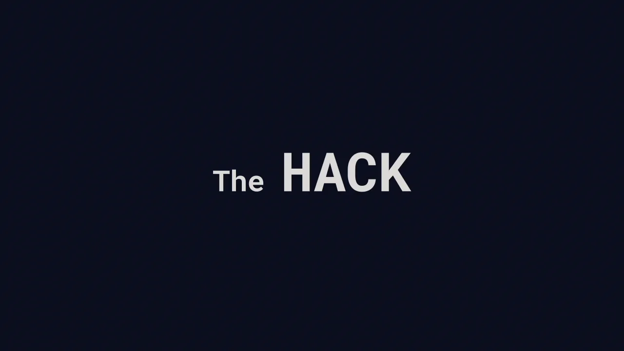 The Hack on Vimeo