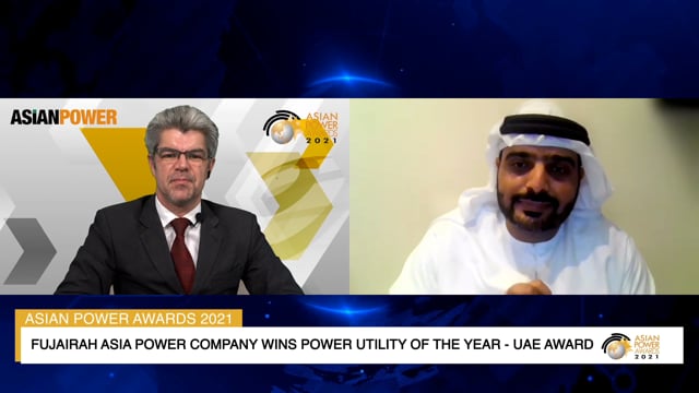 Asian Power Awards 2021 Winner: Fujairah Asia Power Company