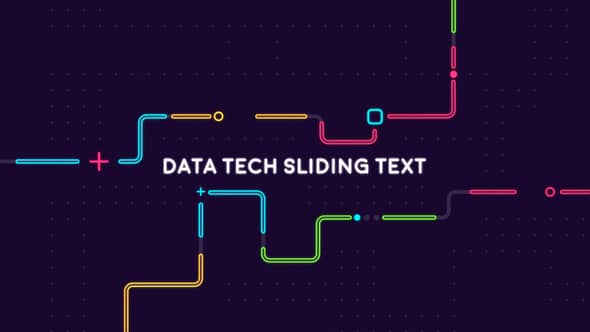 Data Tech Sliding Text Motion Design on Vimeo