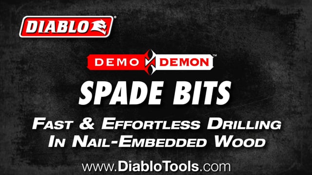 DSPD4010 | Spade Bits | Demo Demon Bits - Diablo Tools