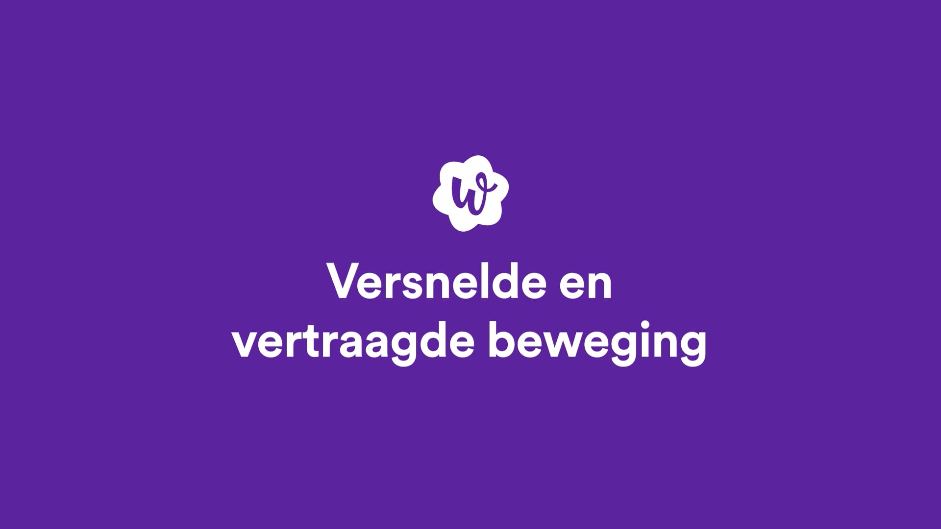 Versnelde en vertraagde beweging (Overal NaSk) oefenen | StudyGo Versnelde en vertraagde beweging (Overal NaSk) oefenen | StudyGo