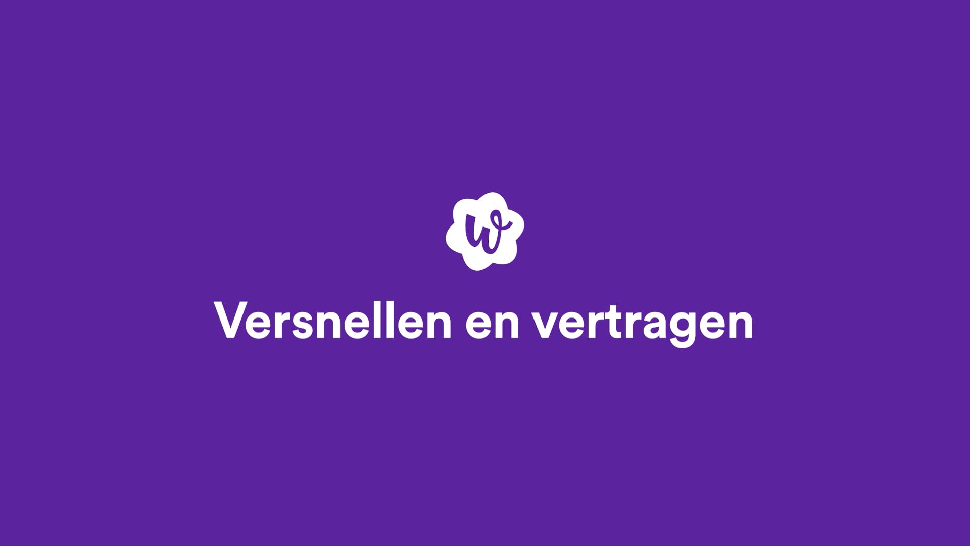 Versnellen en vertragen oefenen | StudyGo
