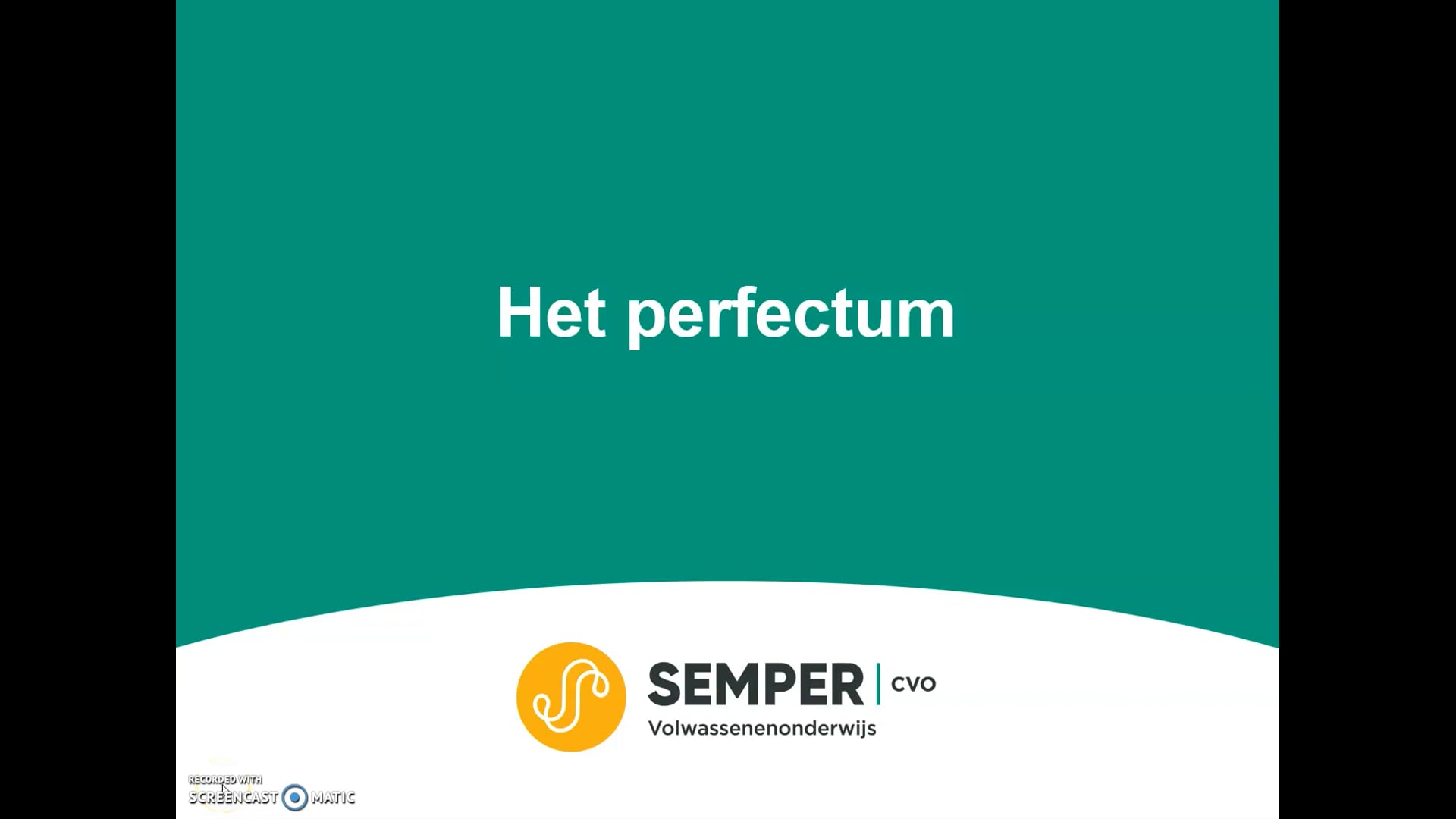 2. Vorm van het perfectum: verbum 1 :: Het perfectum