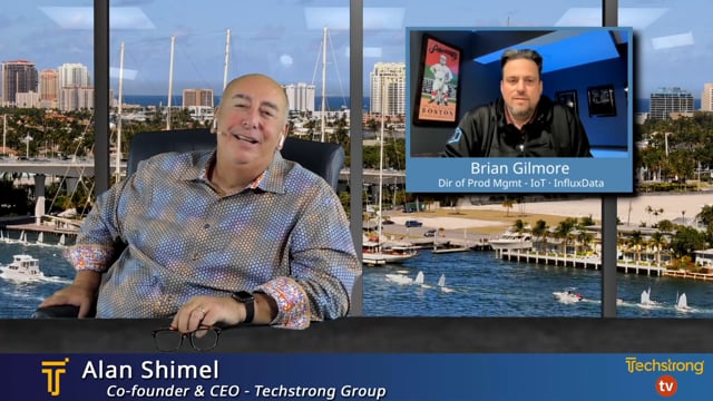 InfluxDB - Brian Gilmore, InfluxData - Techstrong TV