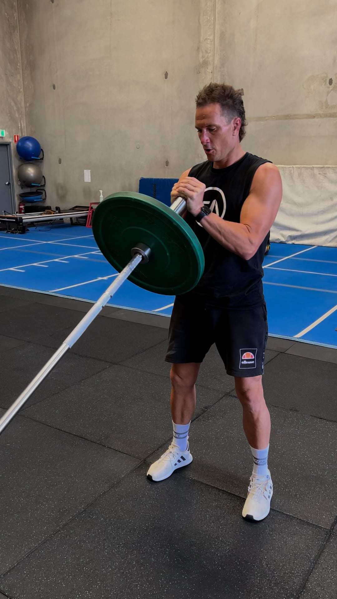 Landmine barbell rotation on Vimeo