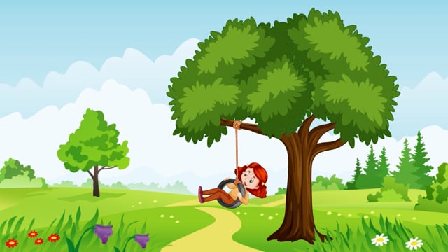 Kids, Swing, Swinging In The Tree. Free Stock Video - Pixabay
