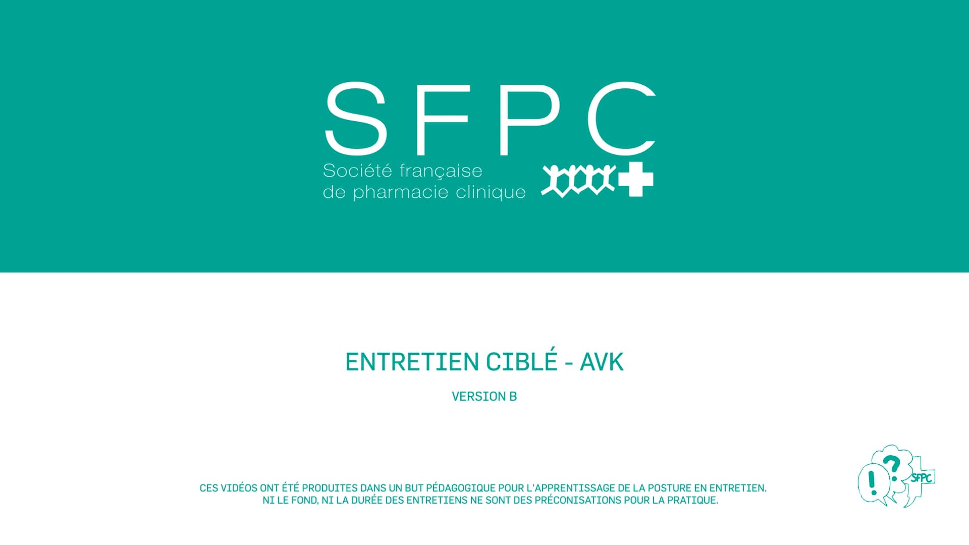 Entretien pharmaceutique ciblé sur les AVK réalisé par www.drspoc.com ...