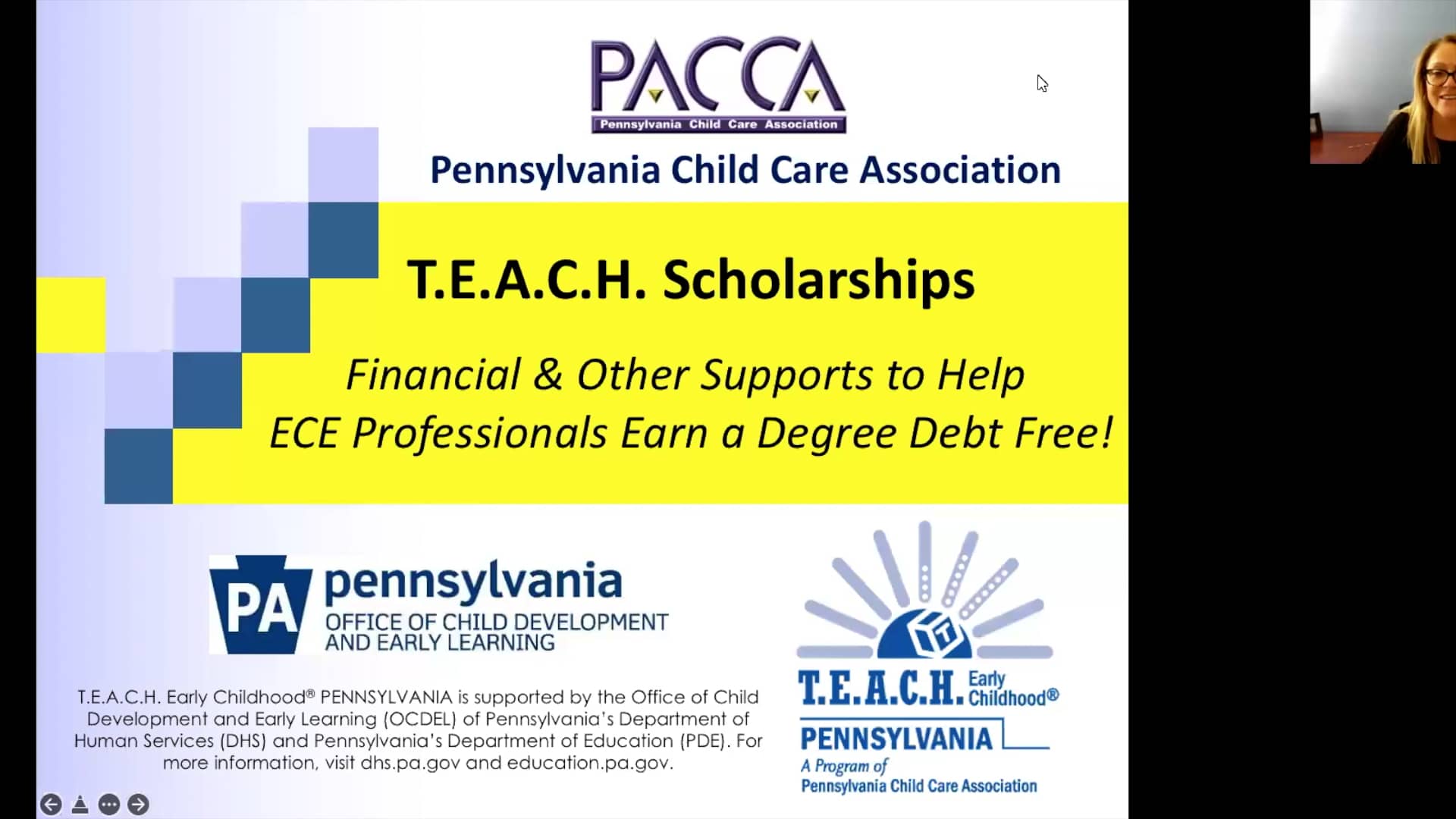T.E.A.C.H. Scholarships on Vimeo
