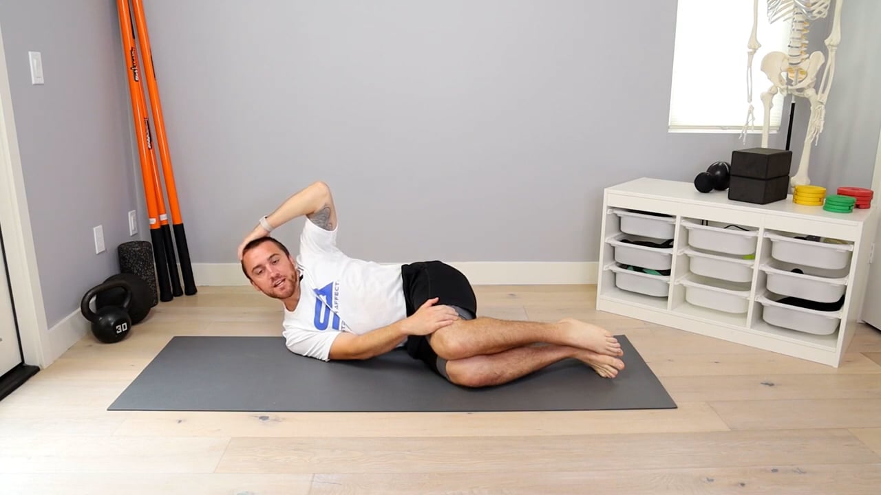 Side Lying Cervical Lateral Flexion PRH* on Vimeo