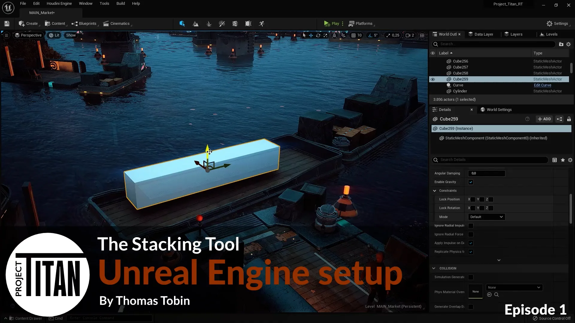 Project Titan Stacking Tool | Part 1 | Unreal Engine Setup on Vimeo