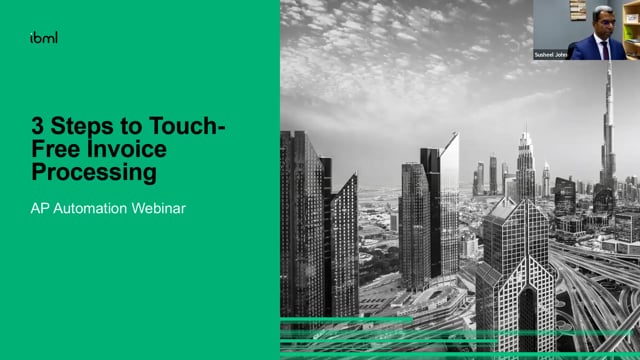 ibml Webinar - 3 Steps to Touch-Free Invoice Processing